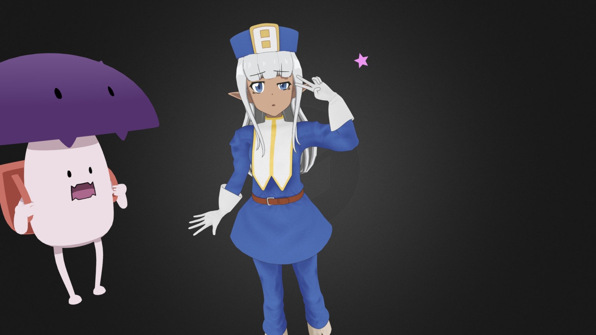 卡菈 カーラ Carla - 3D model by Sutanq [00651cd] - Sketchfab