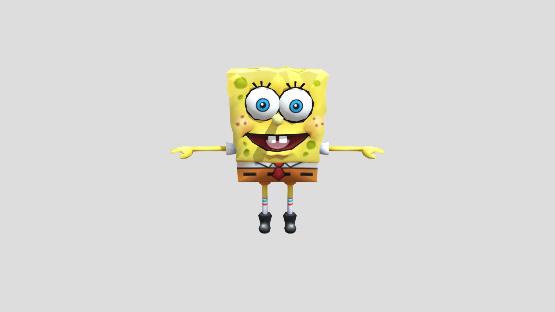 Wii - SpongeBob SquarePants featuring Nicktoons - 3D model by ...