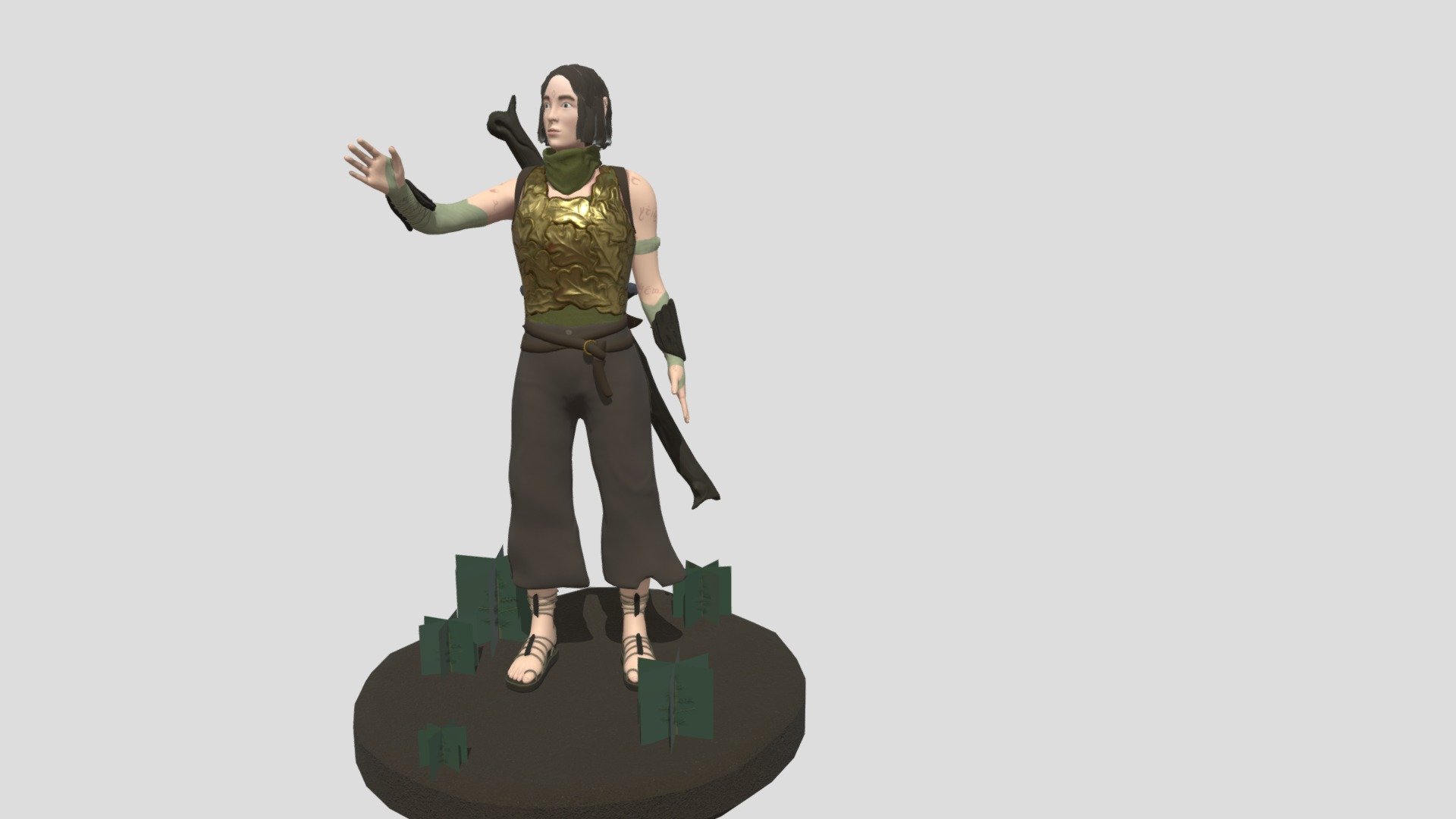 My Character - PBR - 3D model by Jade_Calenmiriel [0065d9c] - Sketchfab