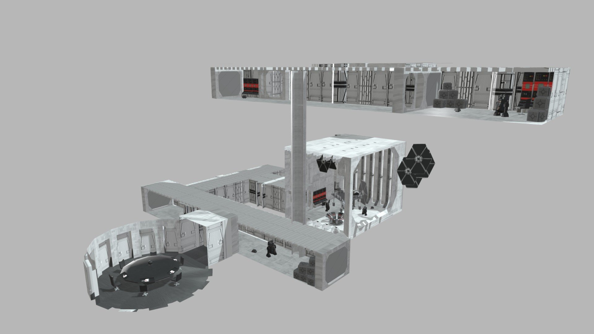 Death Star Cross-Section - Download Free 3D model by tofutacos [0066869 ...