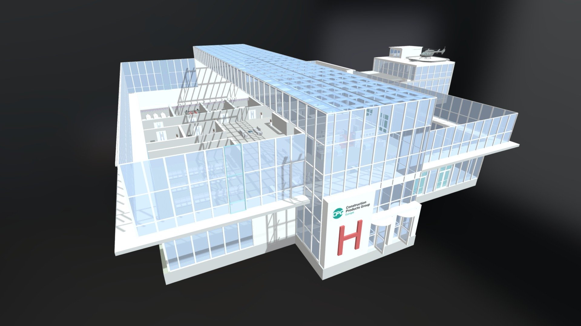 CPG | Hospital 3D Model 06 [OBJ] - 3D model by Flowcrete Group ...