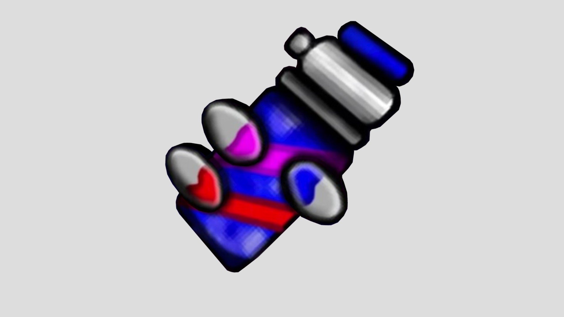 Gorilla Tag Graffiti Badge - Download Free 3D model by Model_Man444 ...