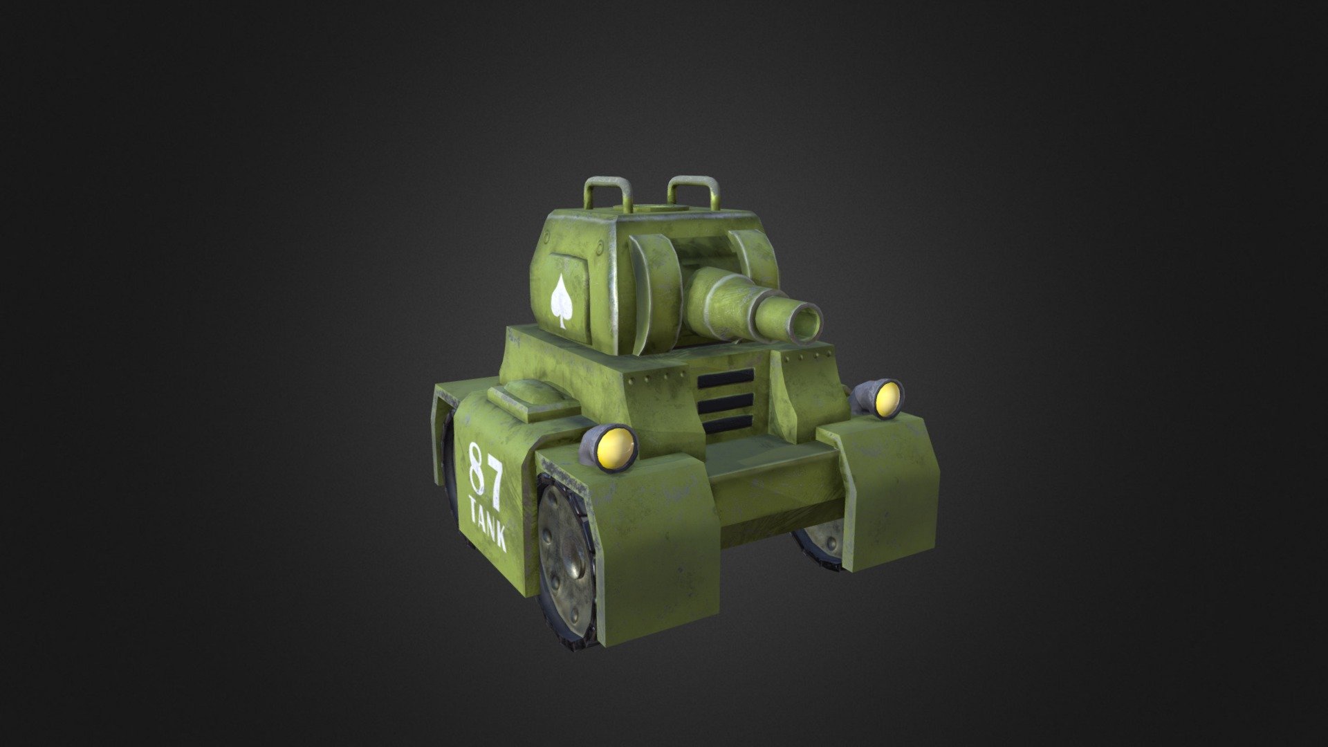 Tank -"Mud 87" - 3D model by outcast945 [0067c1b] - Sketchfab