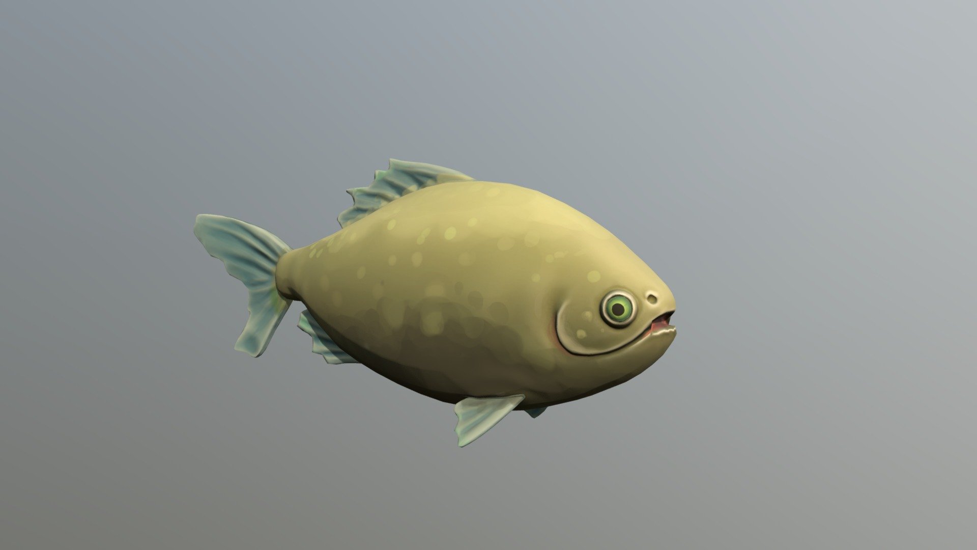 Tambaqui - 3D model by kaiquej [006890b] - Sketchfab