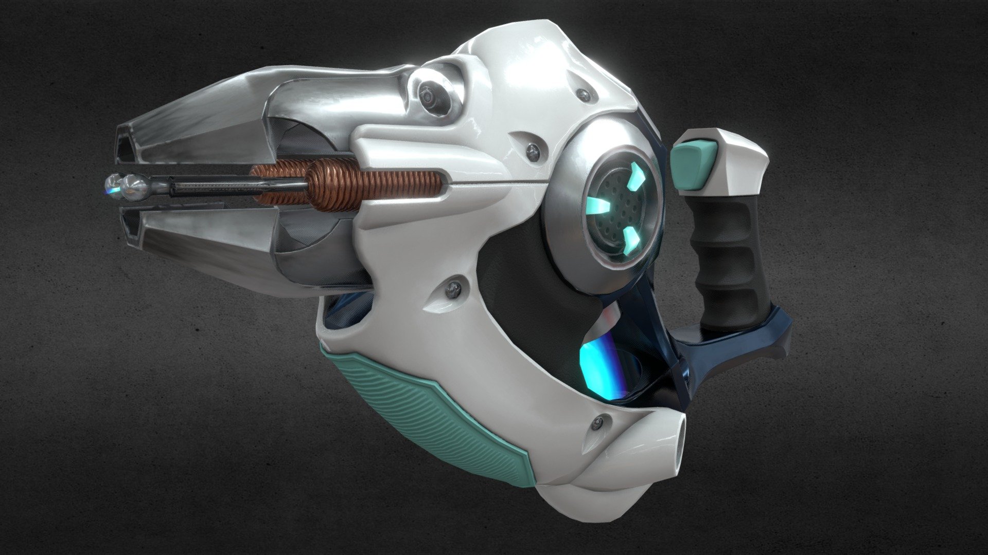 Plasma Pistol - 3D model by Demetria R.E. Lowther (@Demajesh) [0069a3a ...
