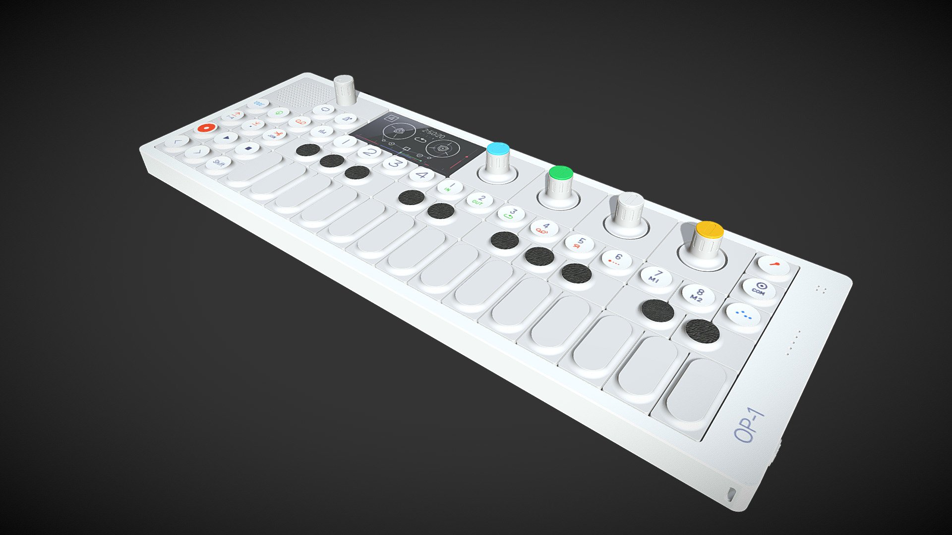 OP-1 Portable Synth - Buy Royalty Free 3D model by COSEDIMARCO [006a411 ...