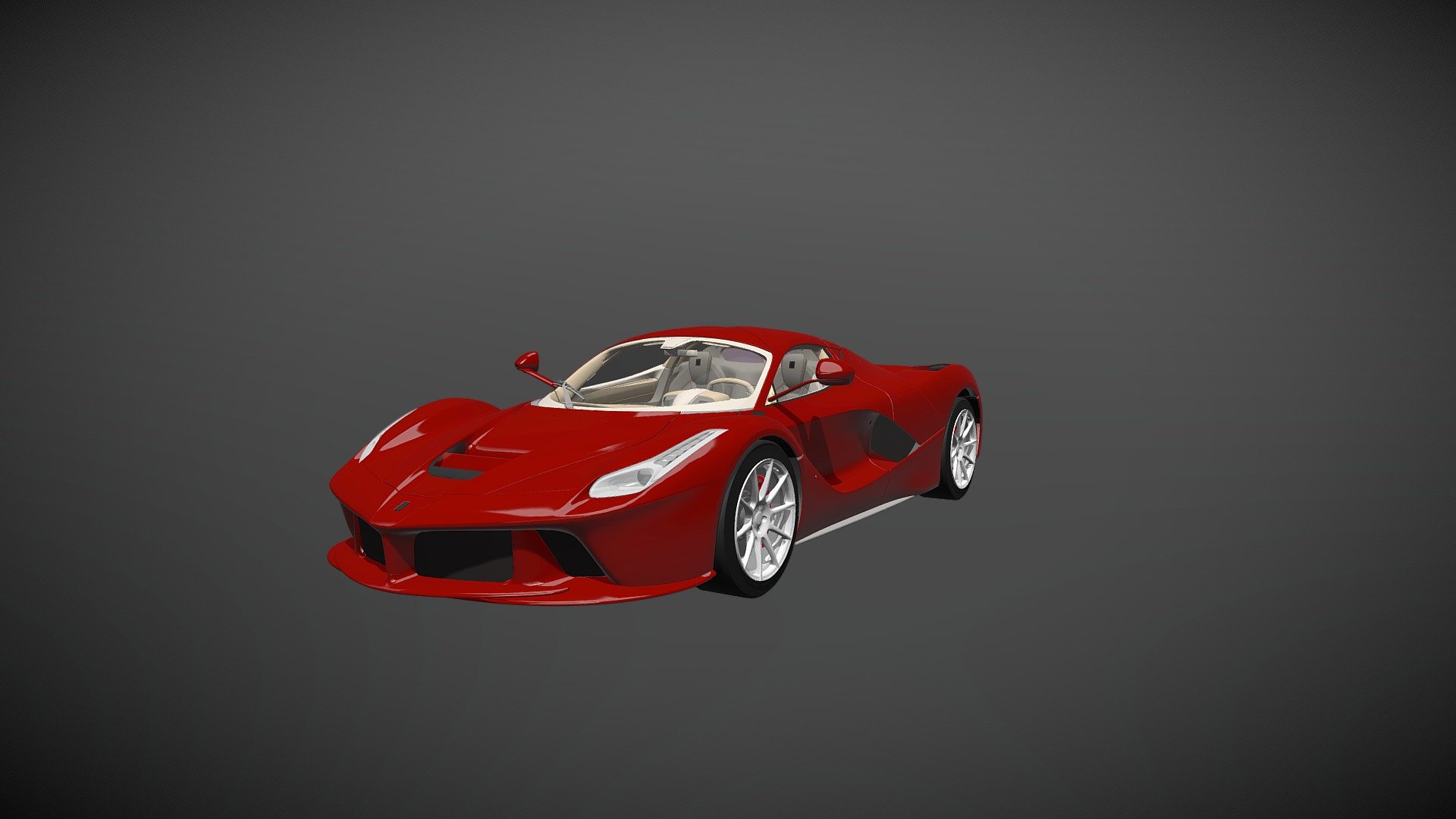 Ferrari Laferrari - Download Free 3D model by RES1N (@Resinnnn) [006a4b4] - Sketchfab