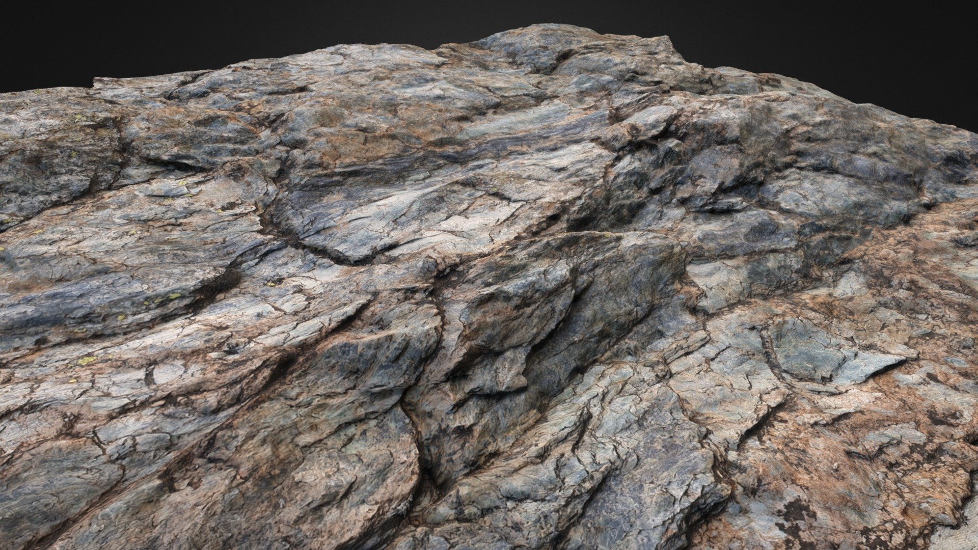 Photoscanned Alpine Rock - Download Free 3D model by Shark109 [006a579 ...