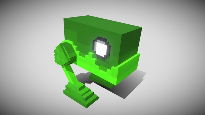 Geometry-dash 3D models - Sketchfab
