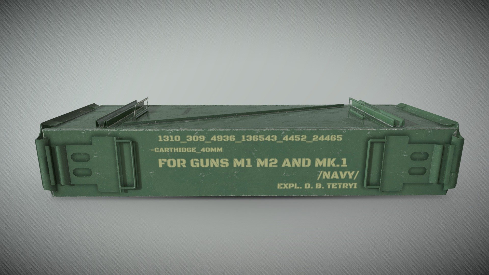 Ammo Crate - Buy Royalty Free 3D model by Incg5764 [006d717 ...