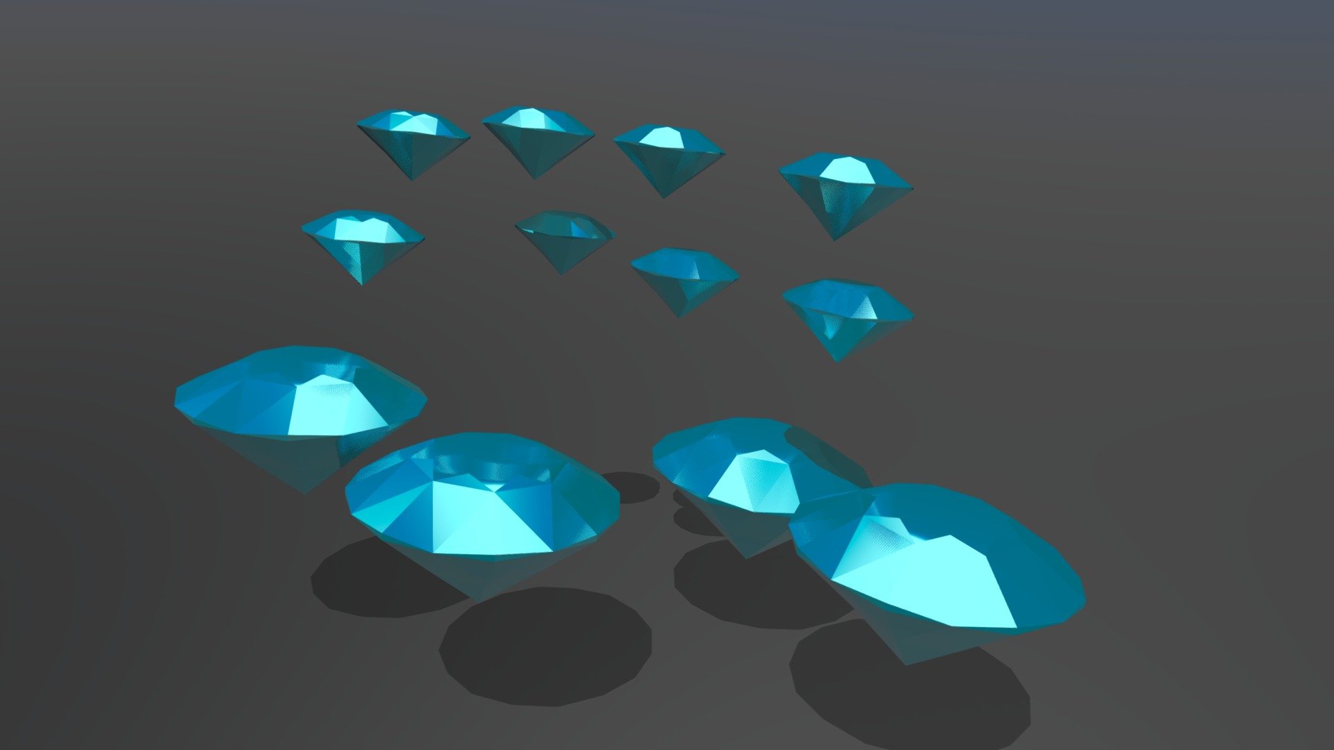 Diamonds - Download Free 3D model by Cothico (@ThiagoMoreira12 ...
