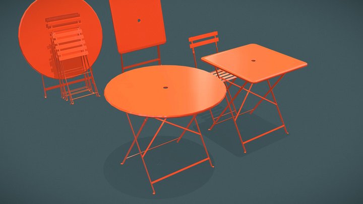 Round-table 3D models - Sketchfab