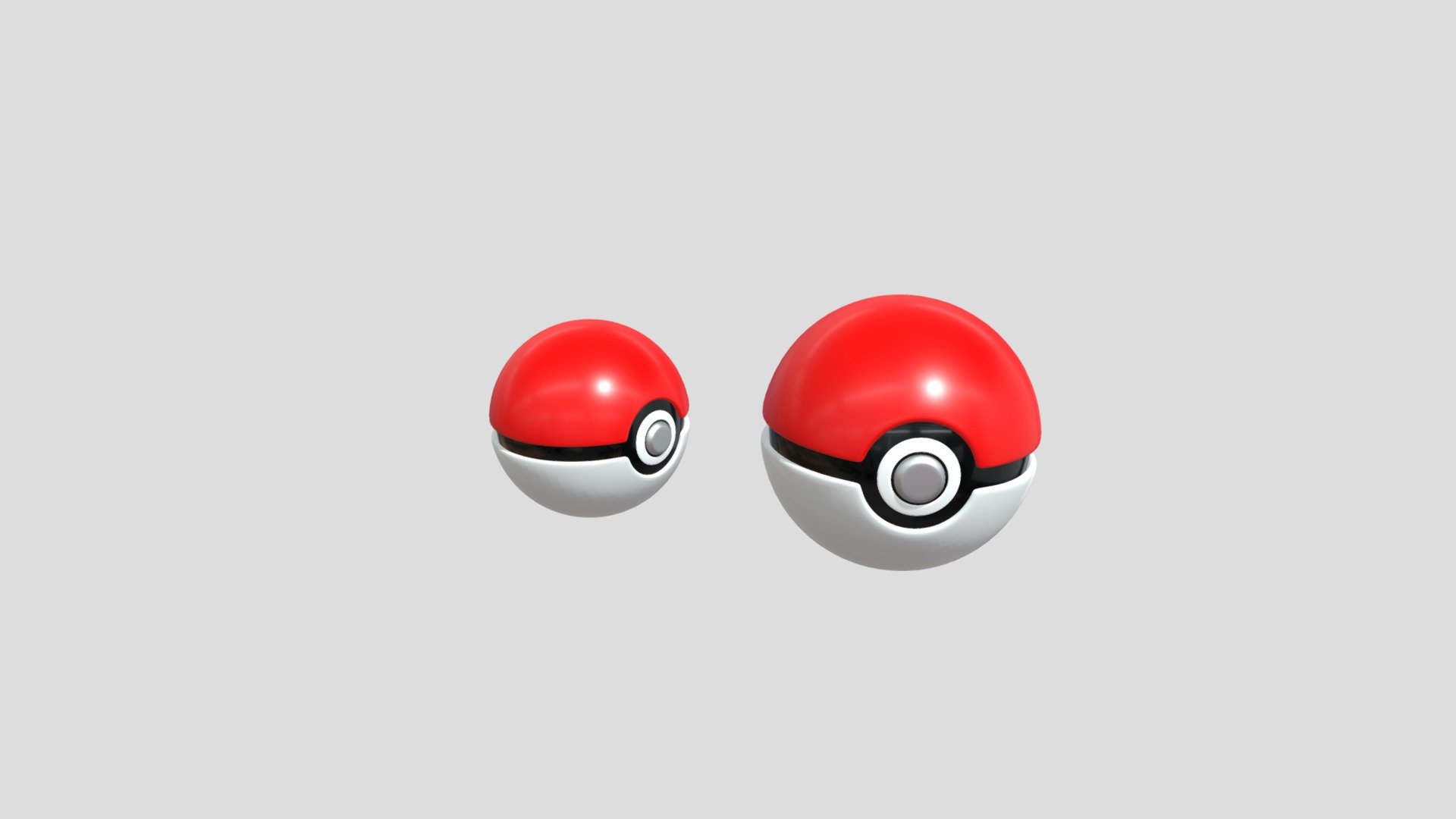 Pair of Pokeballs - 3D model by Blipsu [0073de8] - Sketchfab