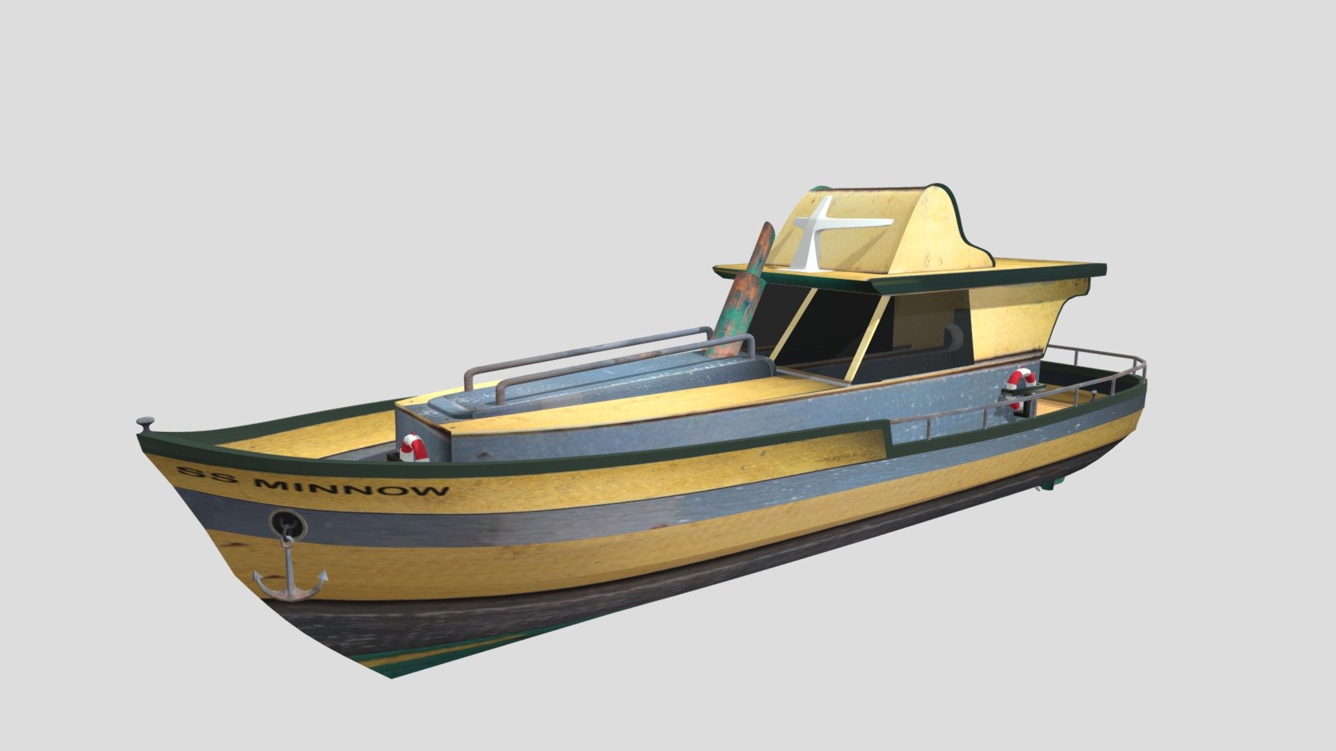 SS Minnow 004 - Download Free 3D model by gogiart (@agt14032013 ...