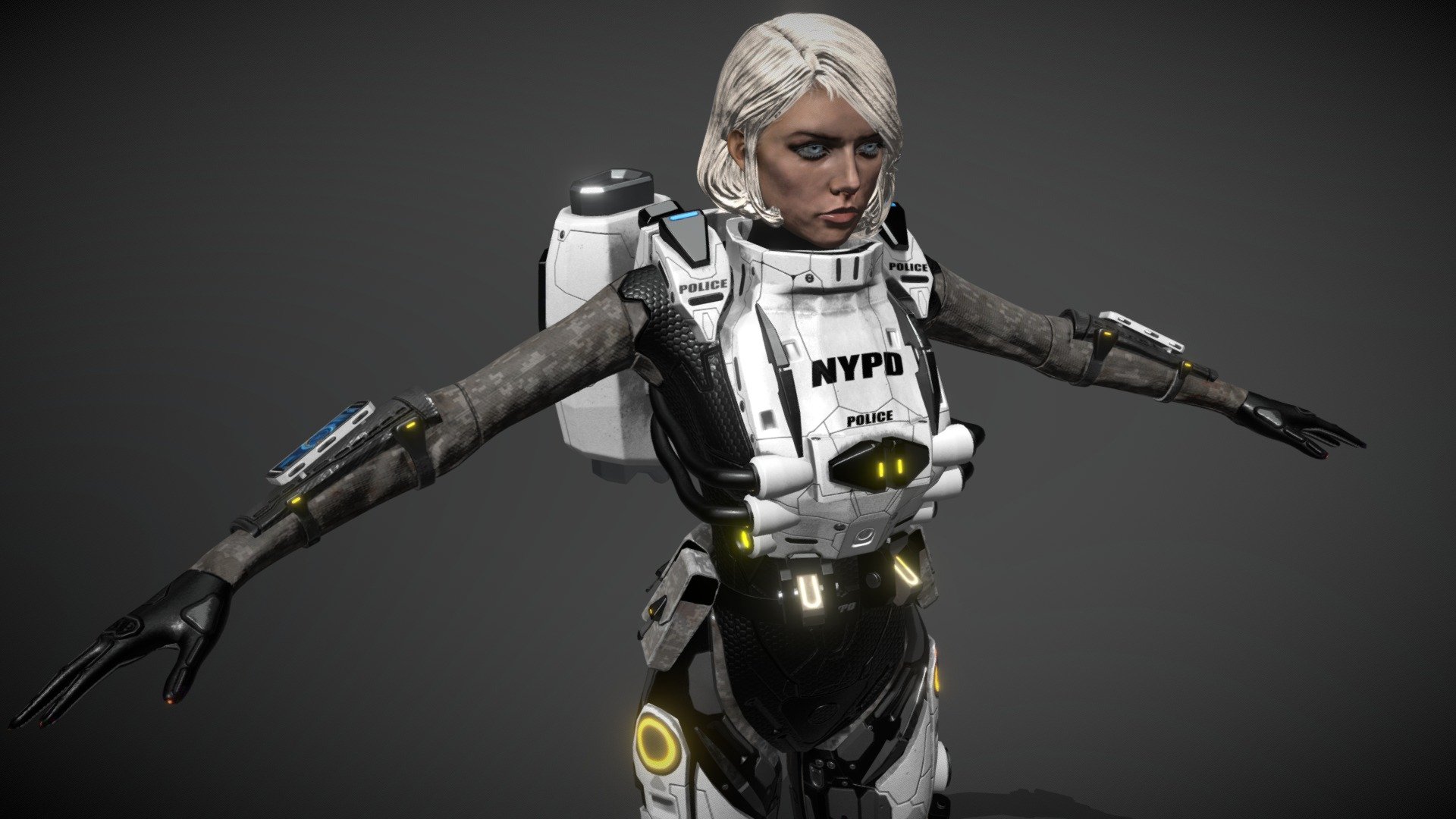 NVX_NYPD_2042 - 3D model by ShawnHu [00743d1] - Sketchfab