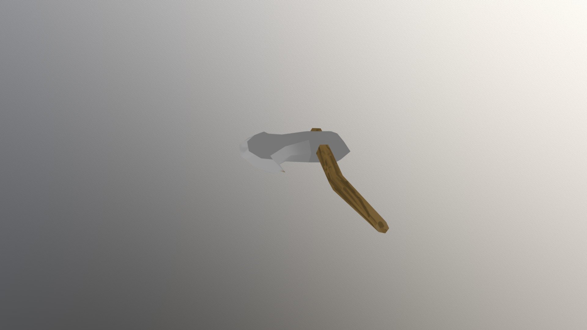 Low Poly Axe - 3D model by devsn198 [007540e] - Sketchfab
