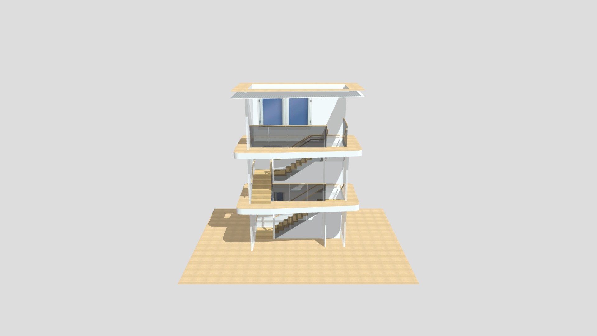 Villa Bravert - 3D model by TratrapporNorsjo [007601f] - Sketchfab