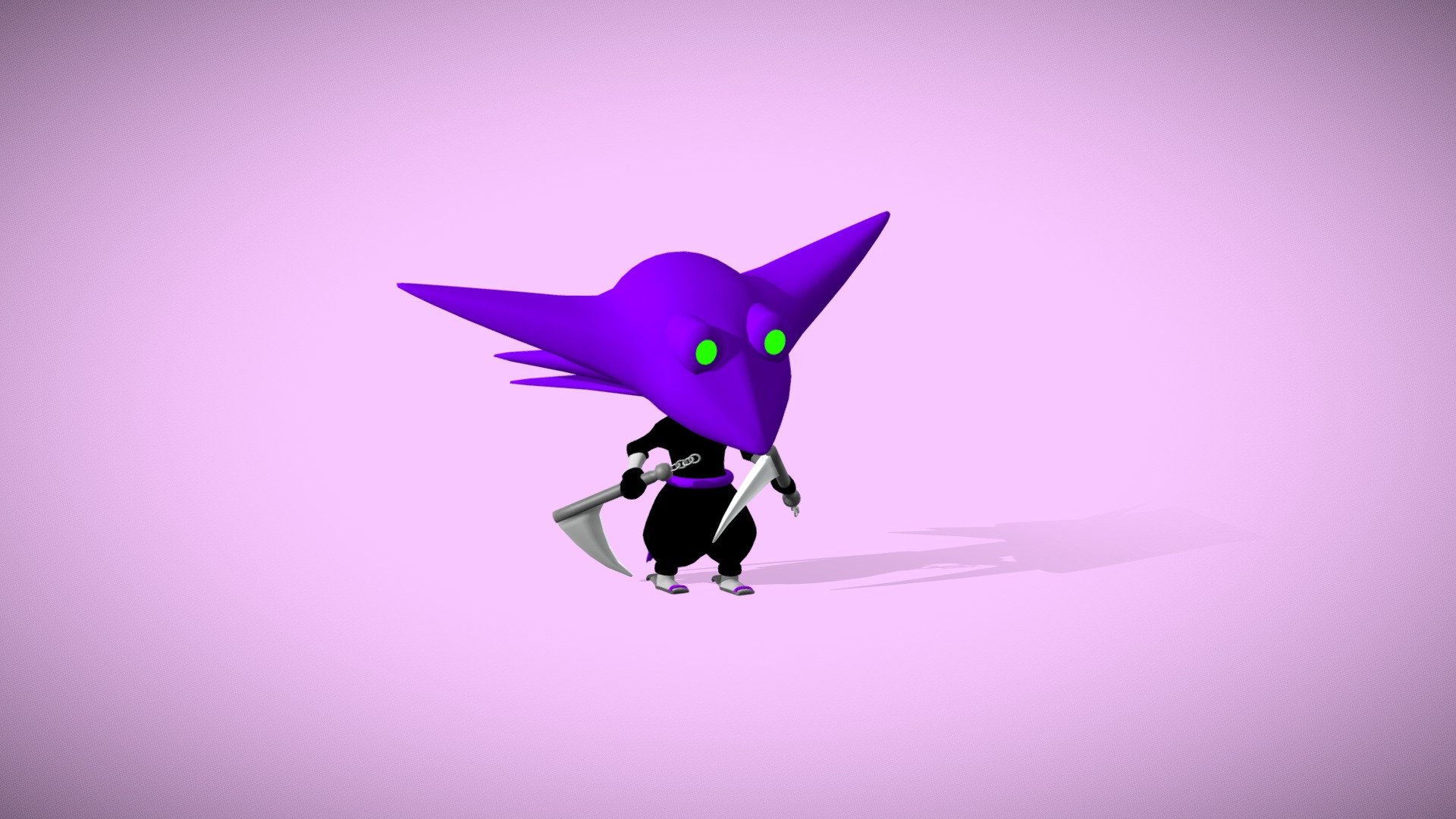 Shinobi - 3D model by polbueno0401 [0076624] - Sketchfab