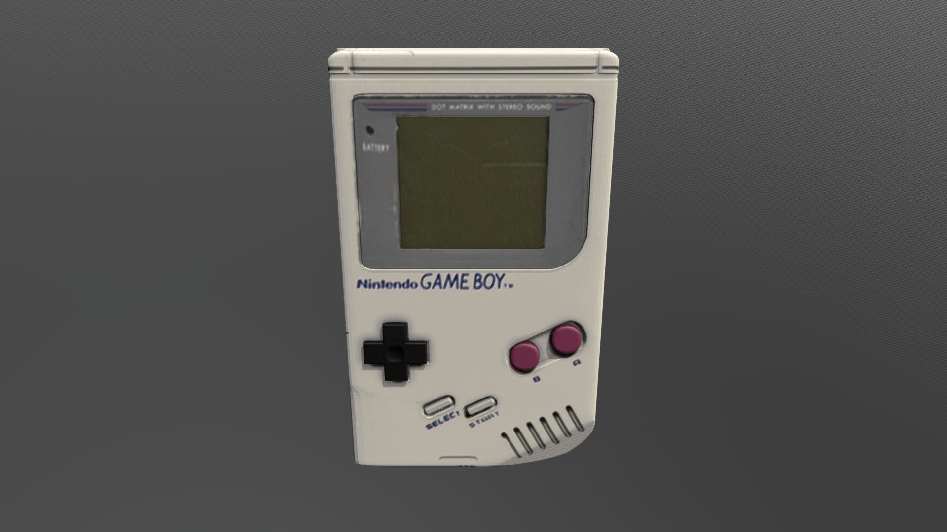 Nintendo Game Boy - 3D model by kingquish [007755e] - Sketchfab