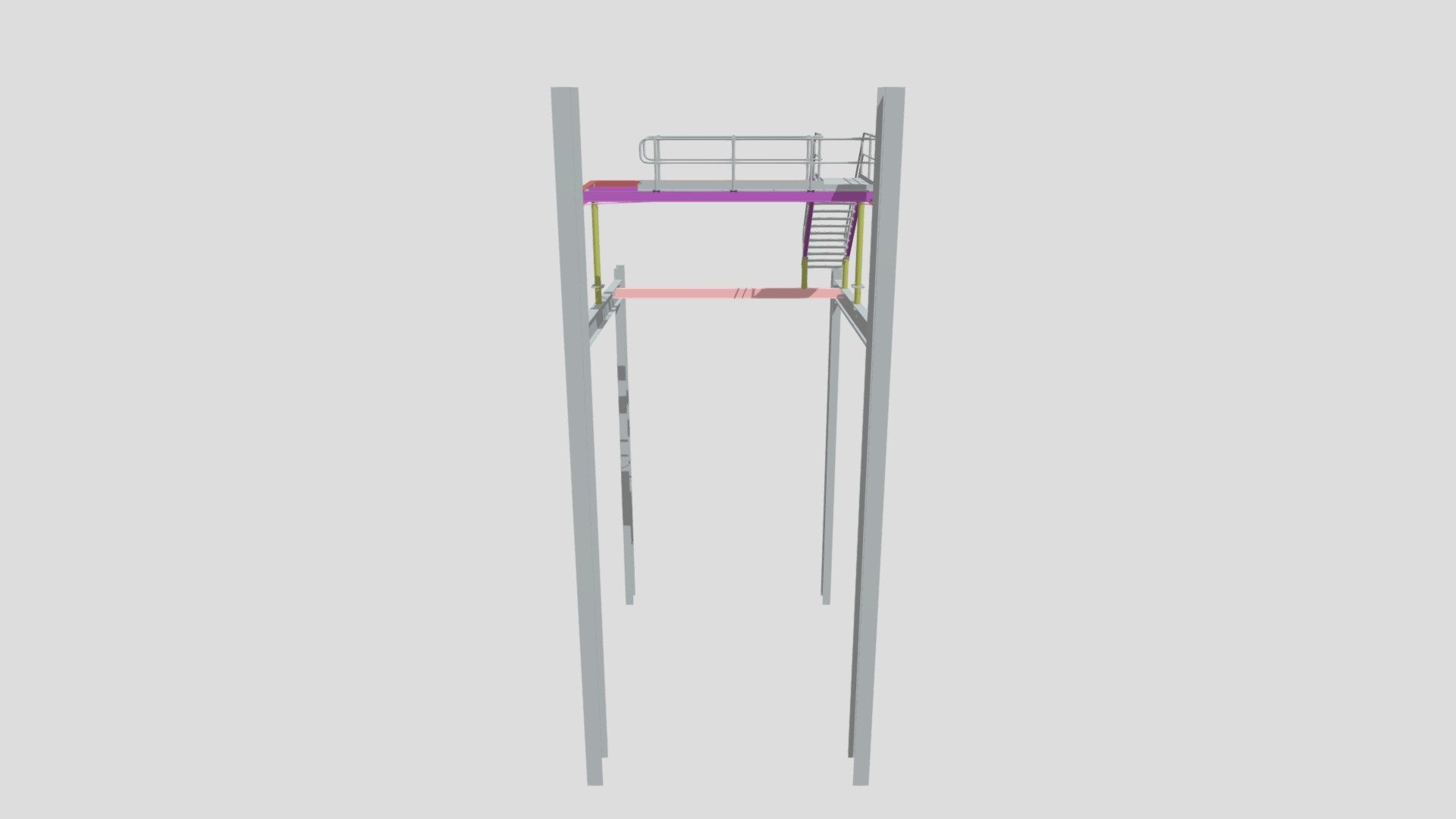 CRANE ACCESS PLATFORM - 3D model by BIMSTRUCT [0077c68] - Sketchfab