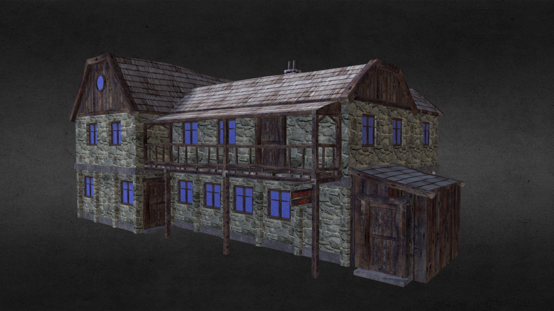 Medieval Tavern - Download Free 3D model by Daniel (@DanielAndersson ...