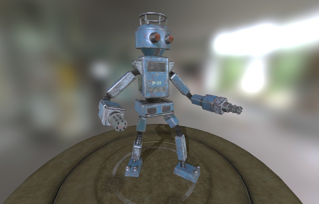 P-33 Beepy (Nier) - 3D model by yorkegj (@yorkemb) [0079951] - Sketchfab