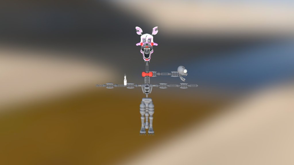 Nightmare-mangle-blender-rig - 3D model by bronywilson [007d247 ...