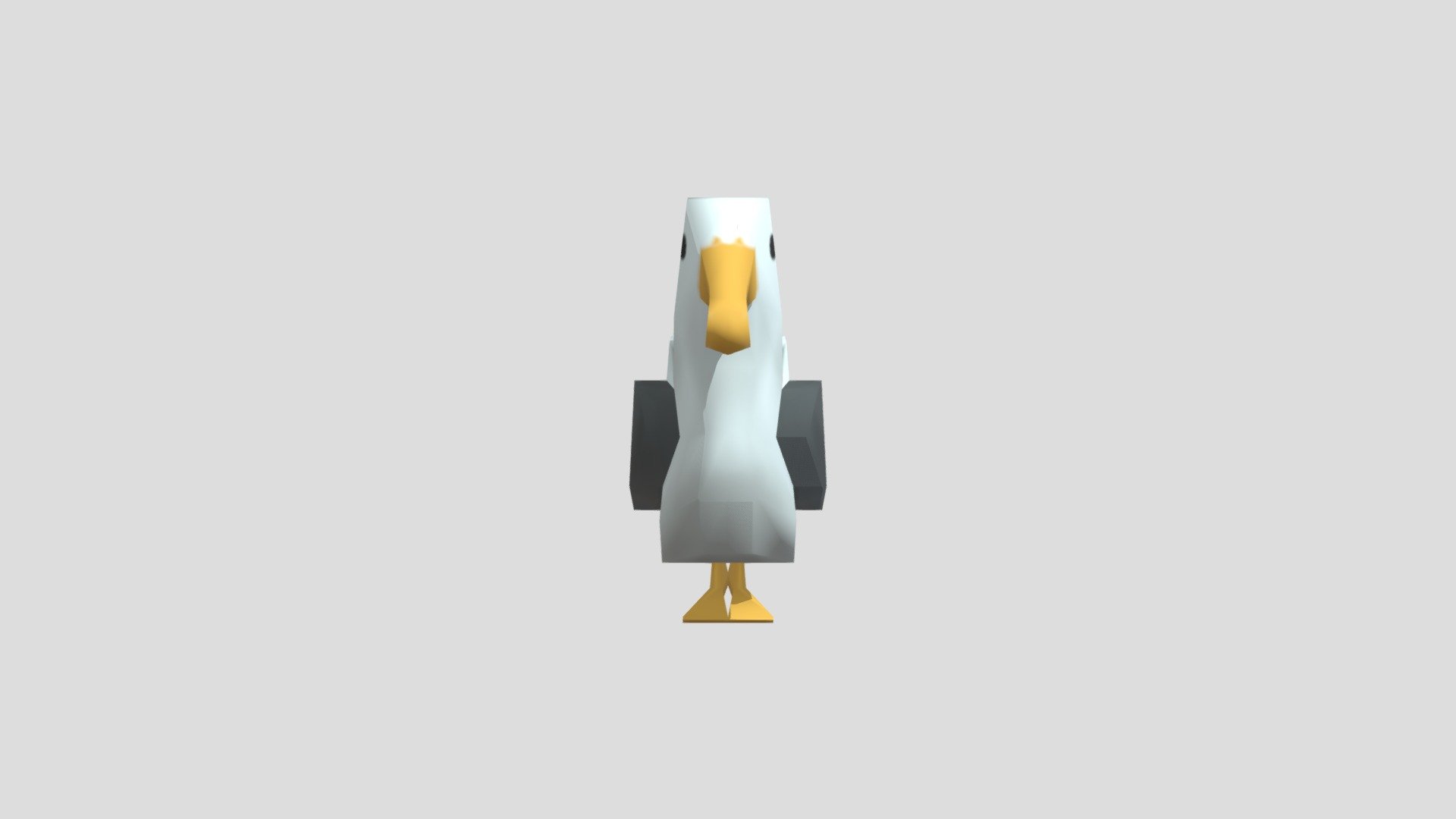 Seagull low-poly - 3D model by VL (@victorflarsson) [007f043] - Sketchfab