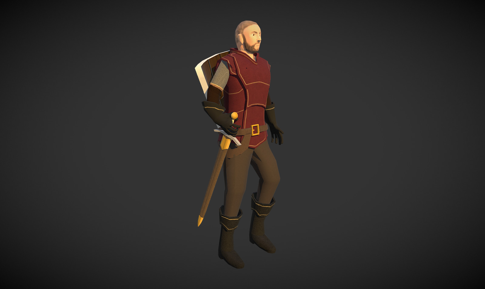 Town Guard - 3D model by Harley Rogers (@h_rogers) [007fde9] - Sketchfab