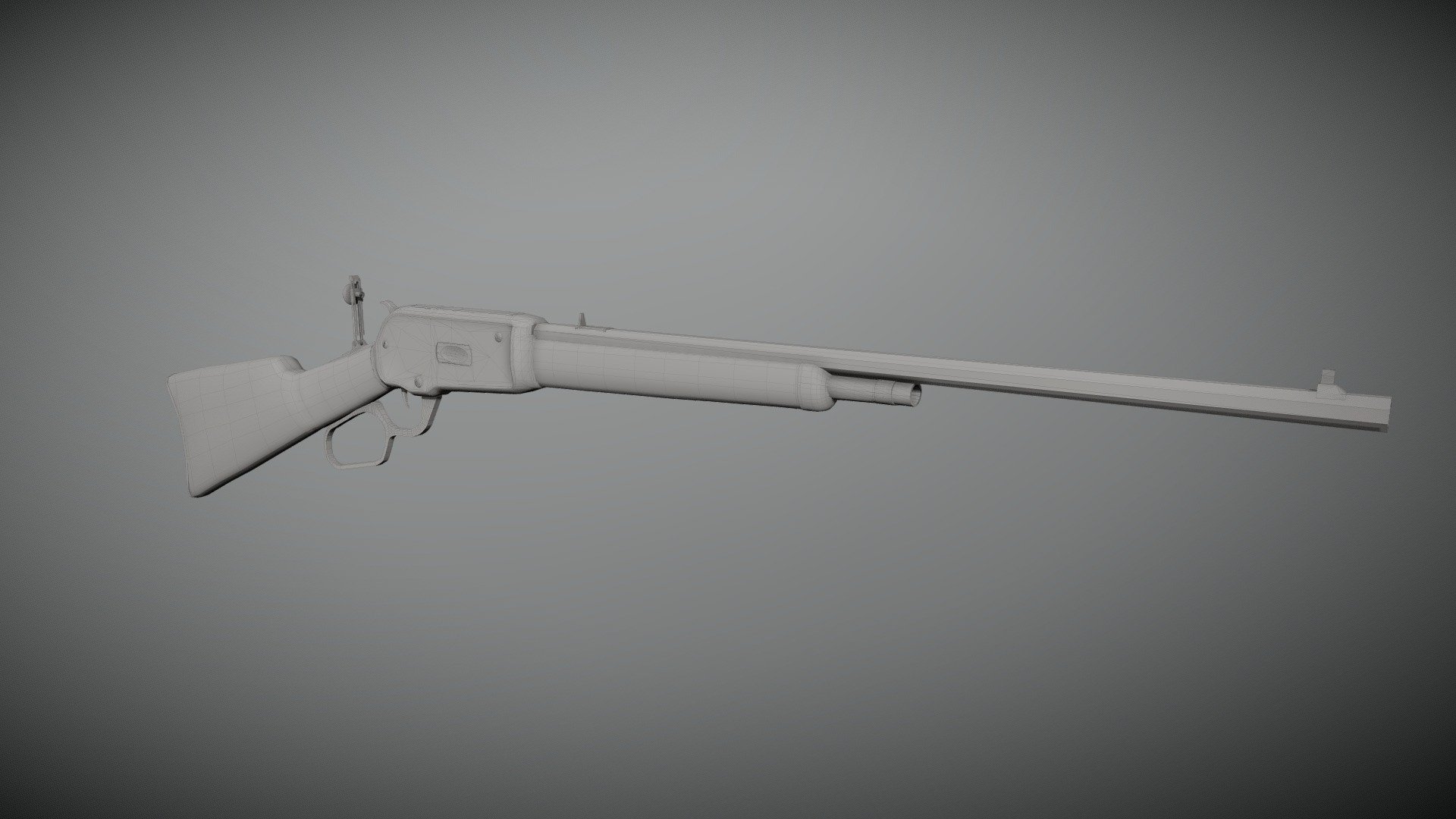 Cowboy Repeater - 3D model by RhinoW [0080288] - Sketchfab