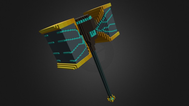 Silver Hammer - 3D model by Lix3nn [008066a] - Sketchfab