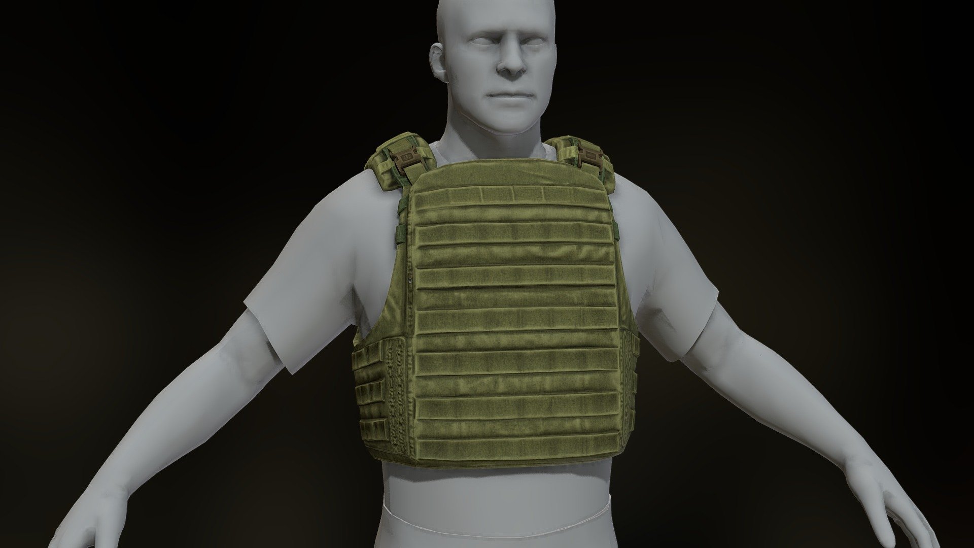 Flak vest - Buy Royalty Free 3D model by Slayver [00810a8] - Sketchfab ...