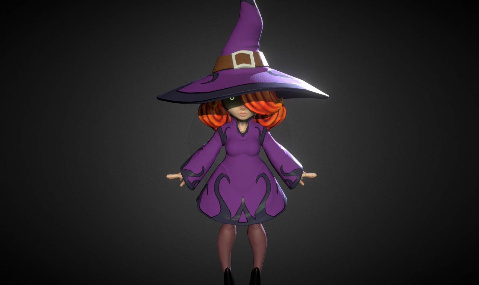 Witch Complete - 3D model by piotr47 [008119b] - Sketchfab