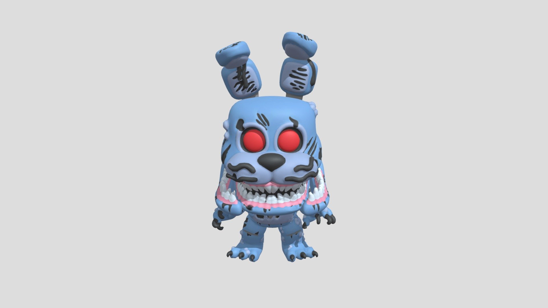 Twisted bonnie Funko Pop - 3D model by mrgarrygusthere [0082322 ...