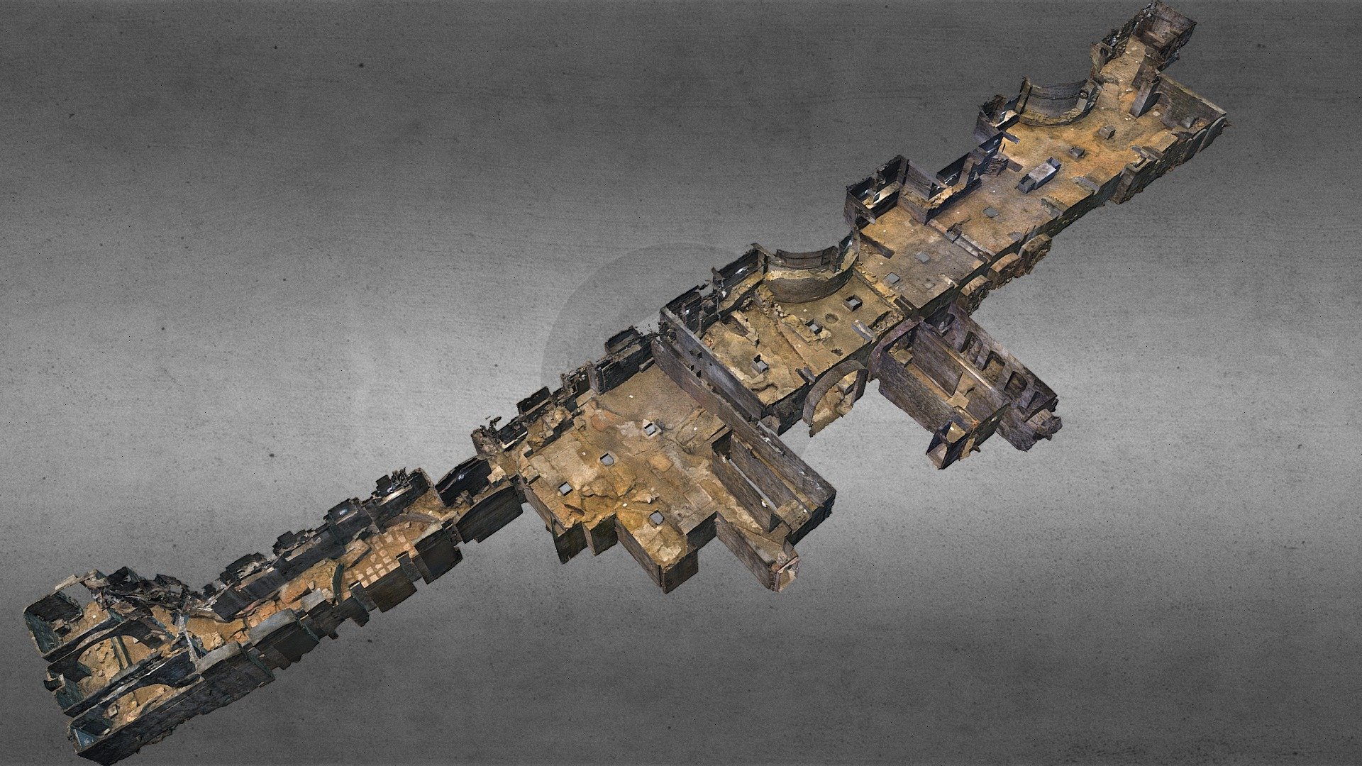 Roman Baths – Archway Project Area - 3D model by Cotswold Archaeology ...