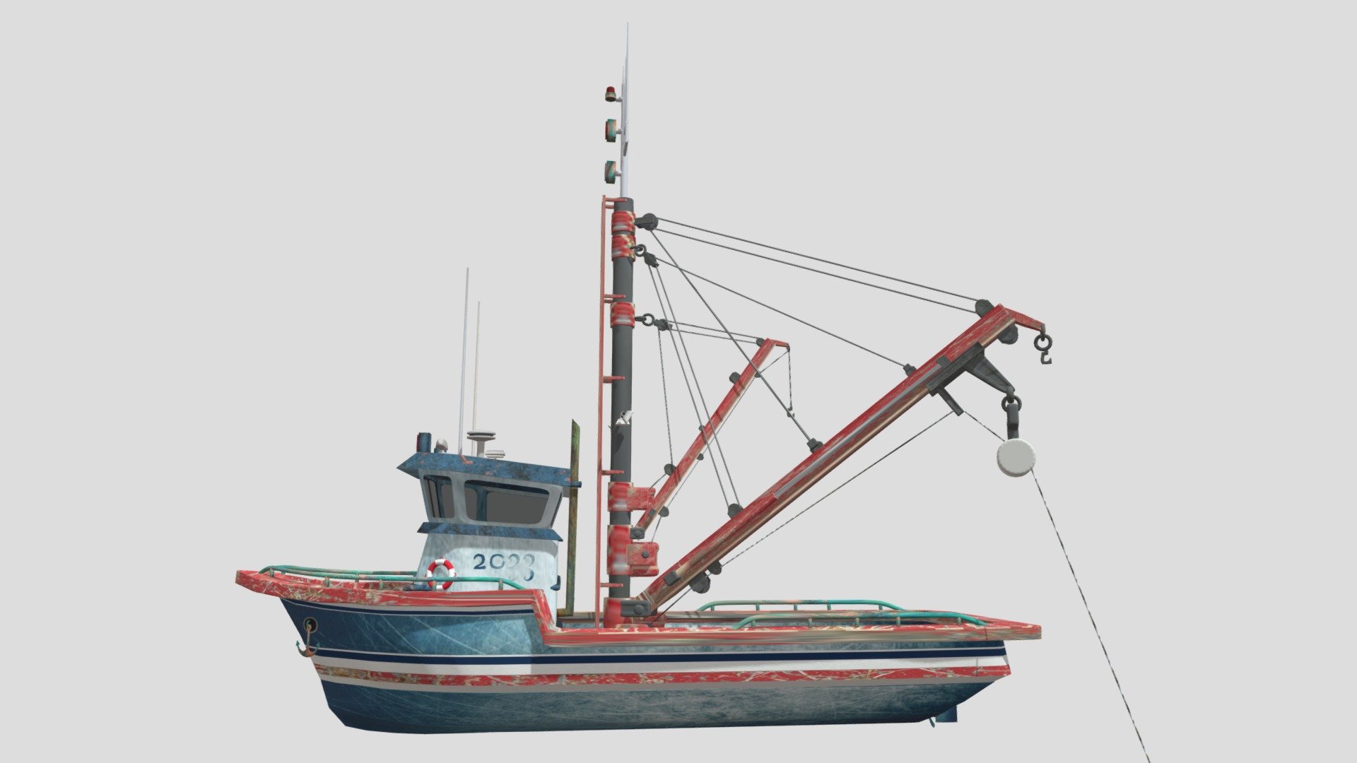 Fishing Boat 04 - Download Free 3D model by gogiart (@agt14032013 ...