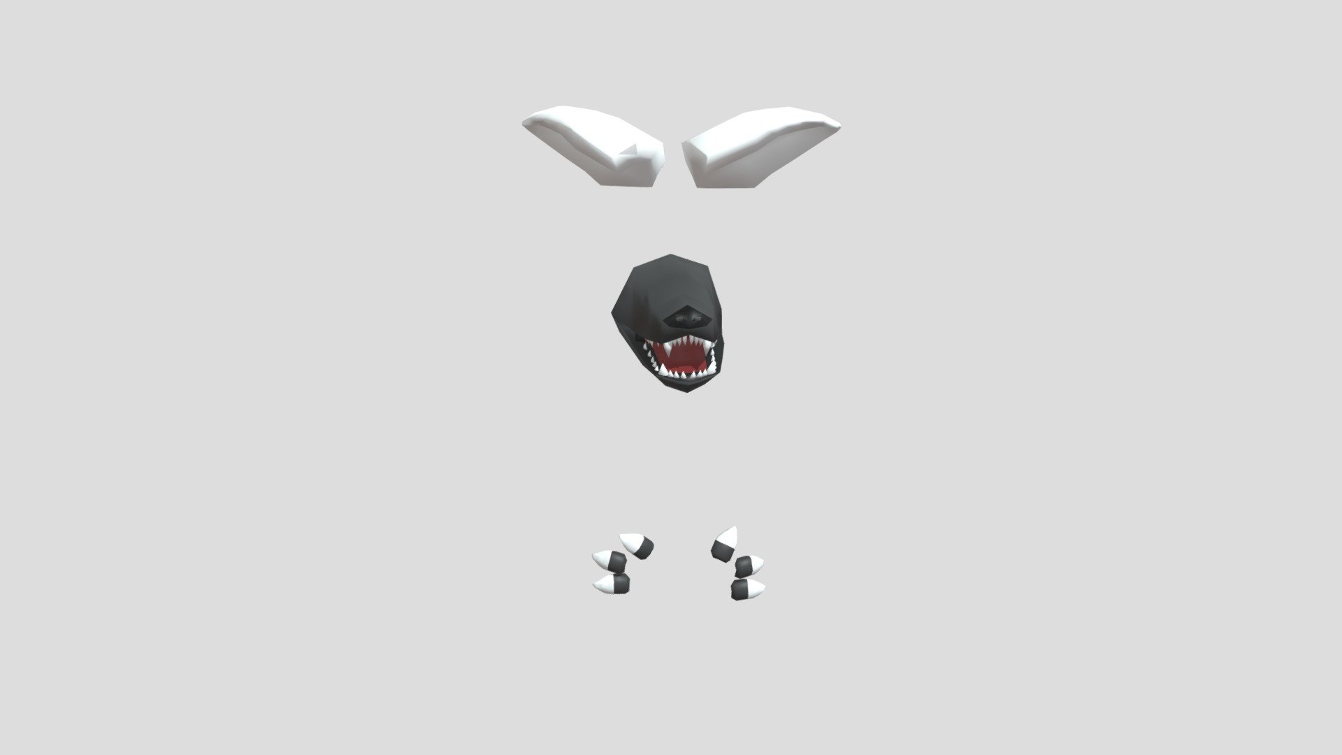 The whole wolf set - 3D model by todevr [0088e36] - Sketchfab