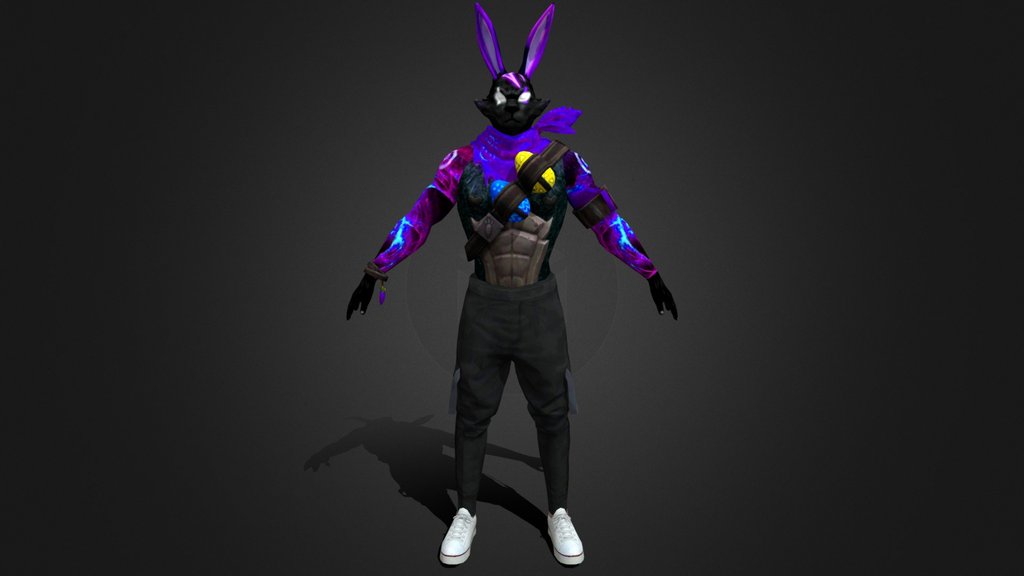 FREE FIRE BUNNY BUNDLES - A 3D model collection by FFXN (@FFXN-FF ...