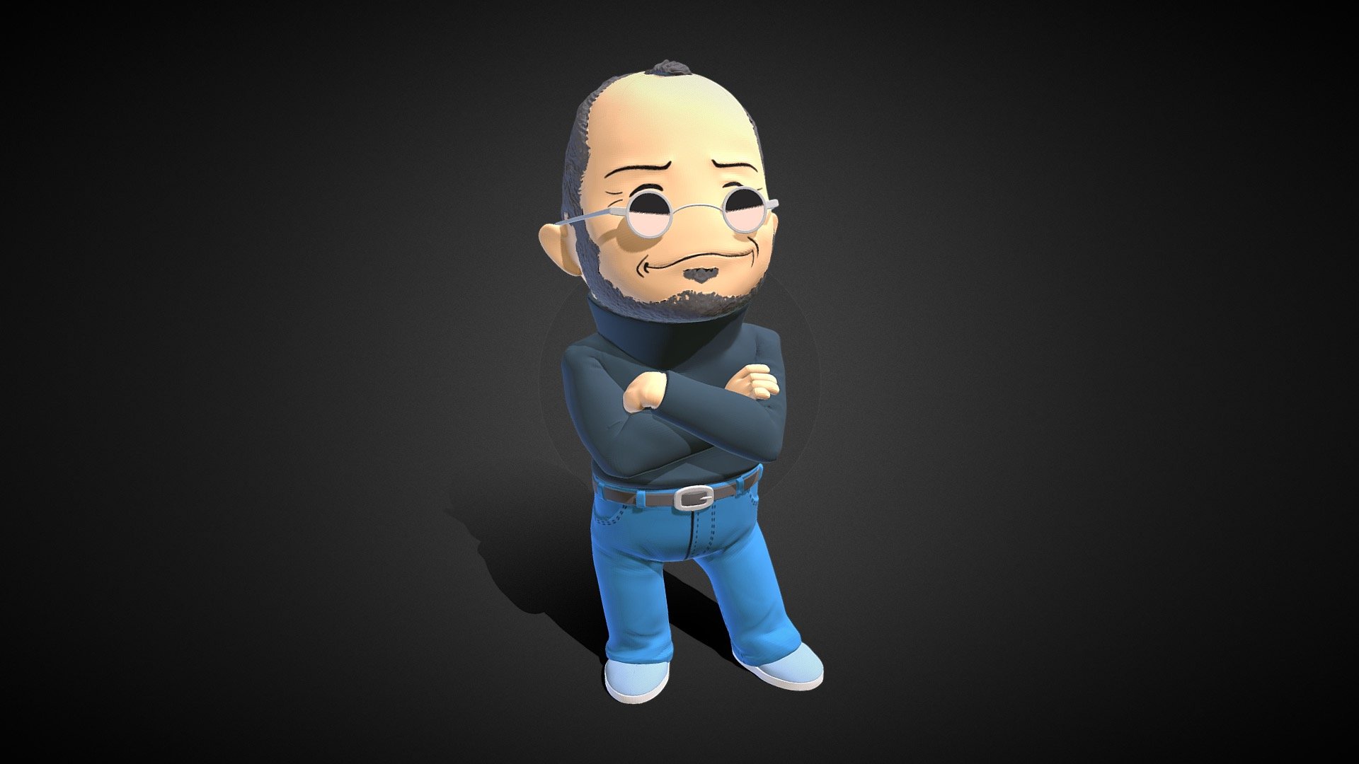 Steve Jobs - 3D model by Joey (@joeyj) [008ab82] - Sketchfab