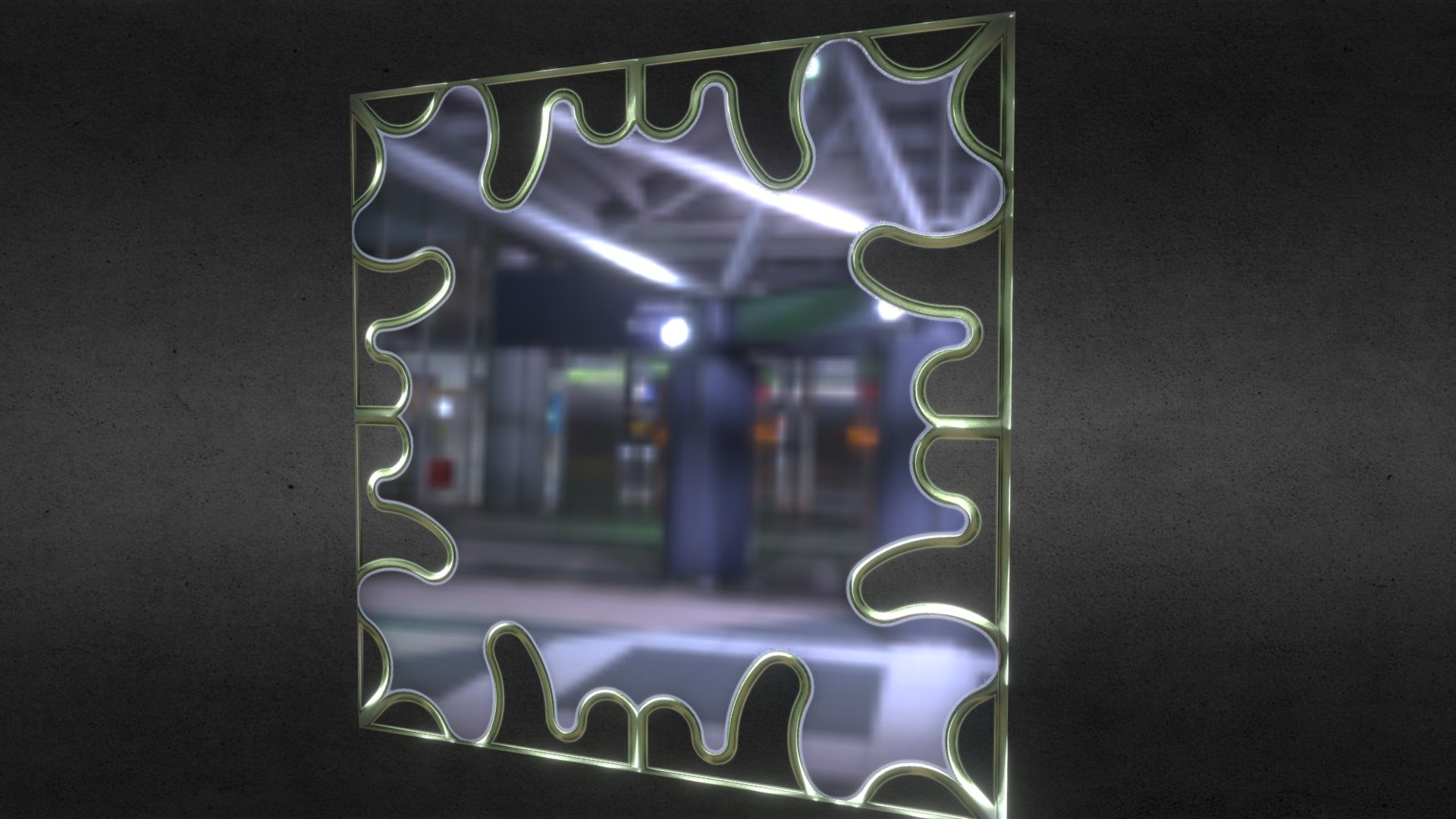 Low Poly Wire Mirror - Download Free 3D model by jimbogies [008c251 ...