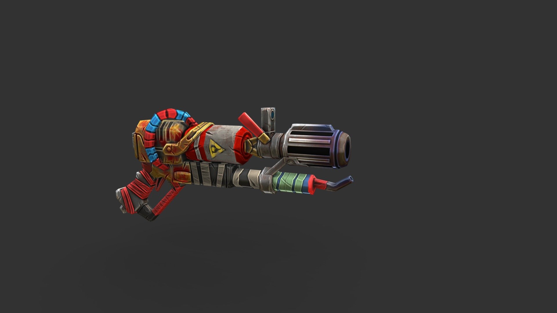 Energy Guns 08 - 3D model by CC (@ccsf) [008c6bf] - Sketchfab