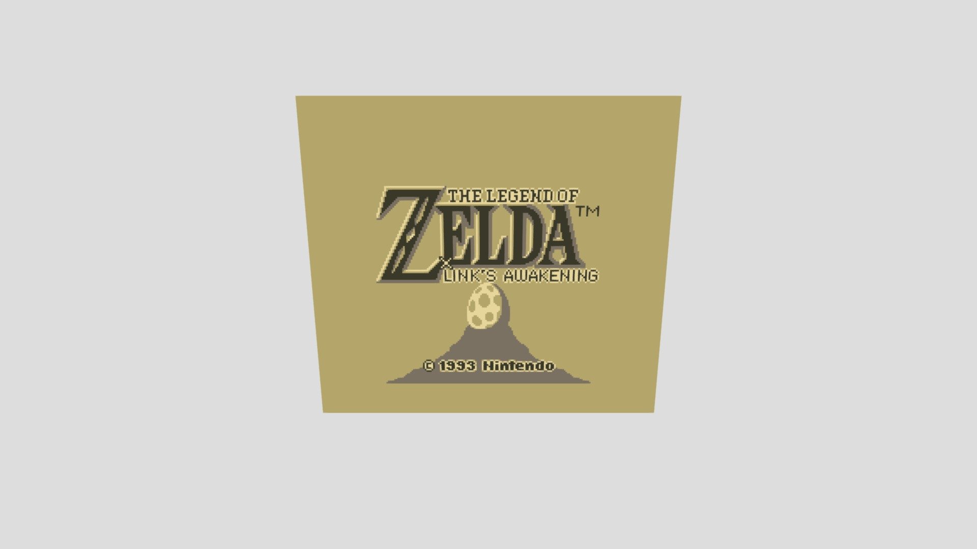 Zelda Link's Awakening Title Screen - Download Free 3D model by TaleFox ...