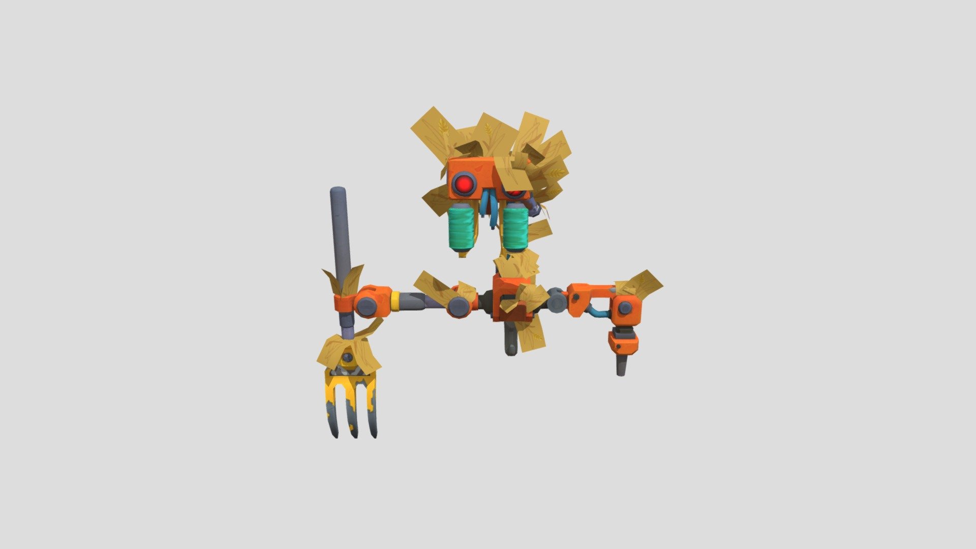HayBot - Download Free 3D model by Ray (@Ray_285) [008f3ba] - Sketchfab