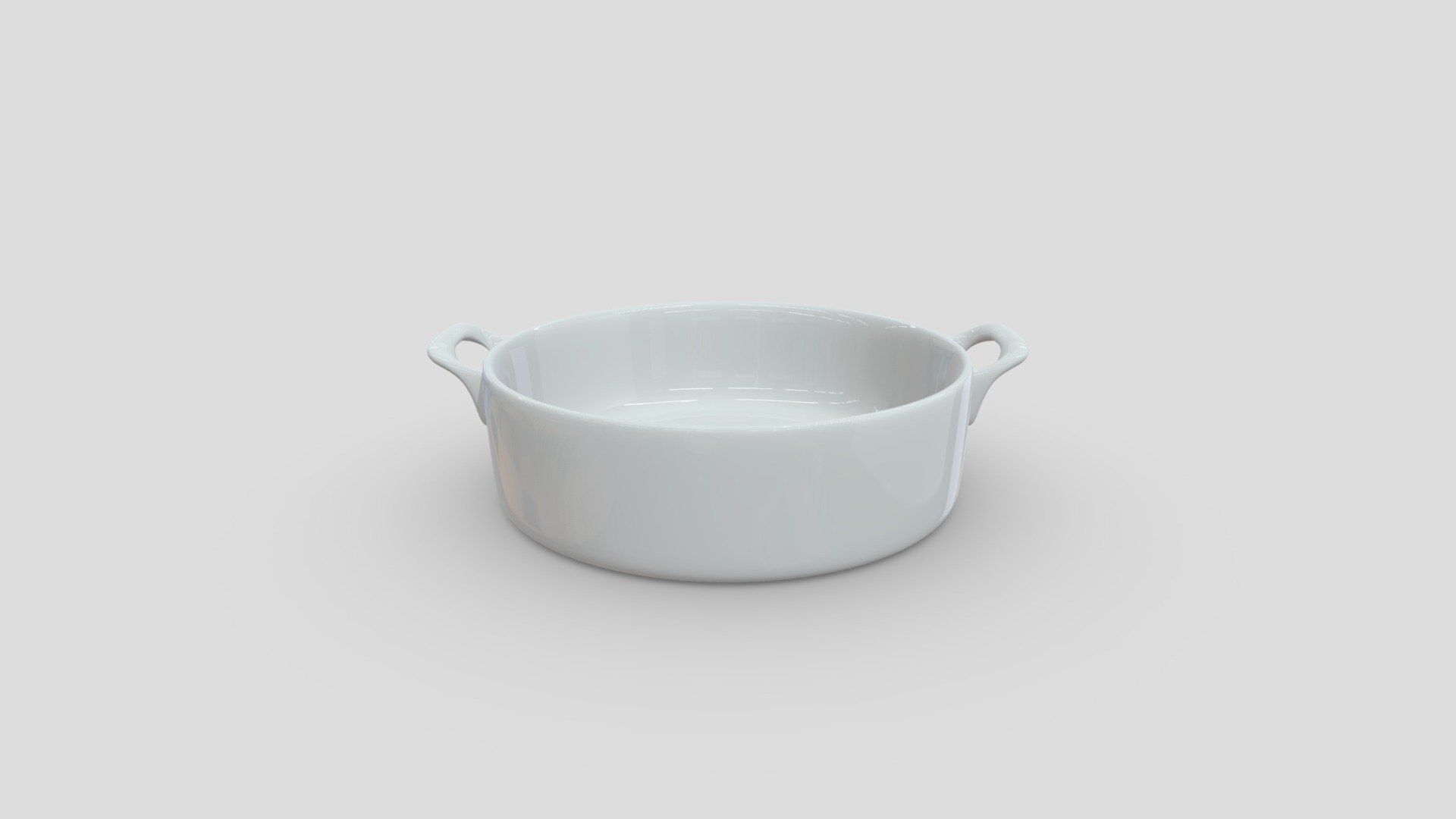 Contemporary - Casseruola - Tonda Con Manici - Download Free 3D model ...