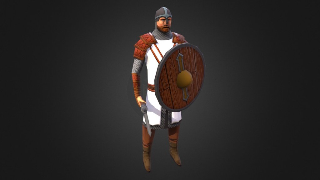 Axeman - 3D model by Patrik Strnisko (@PocketWorkshop) [0090b7e ...