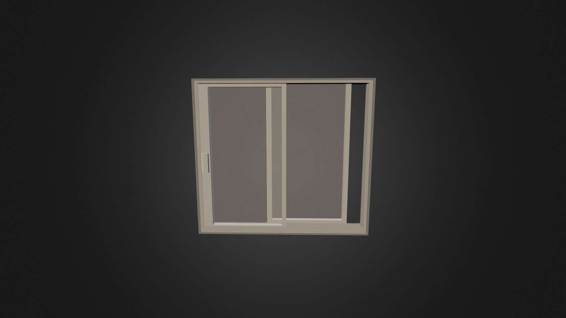 Sliding Window - Download Free 3D model by James [009378c] - Sketchfab