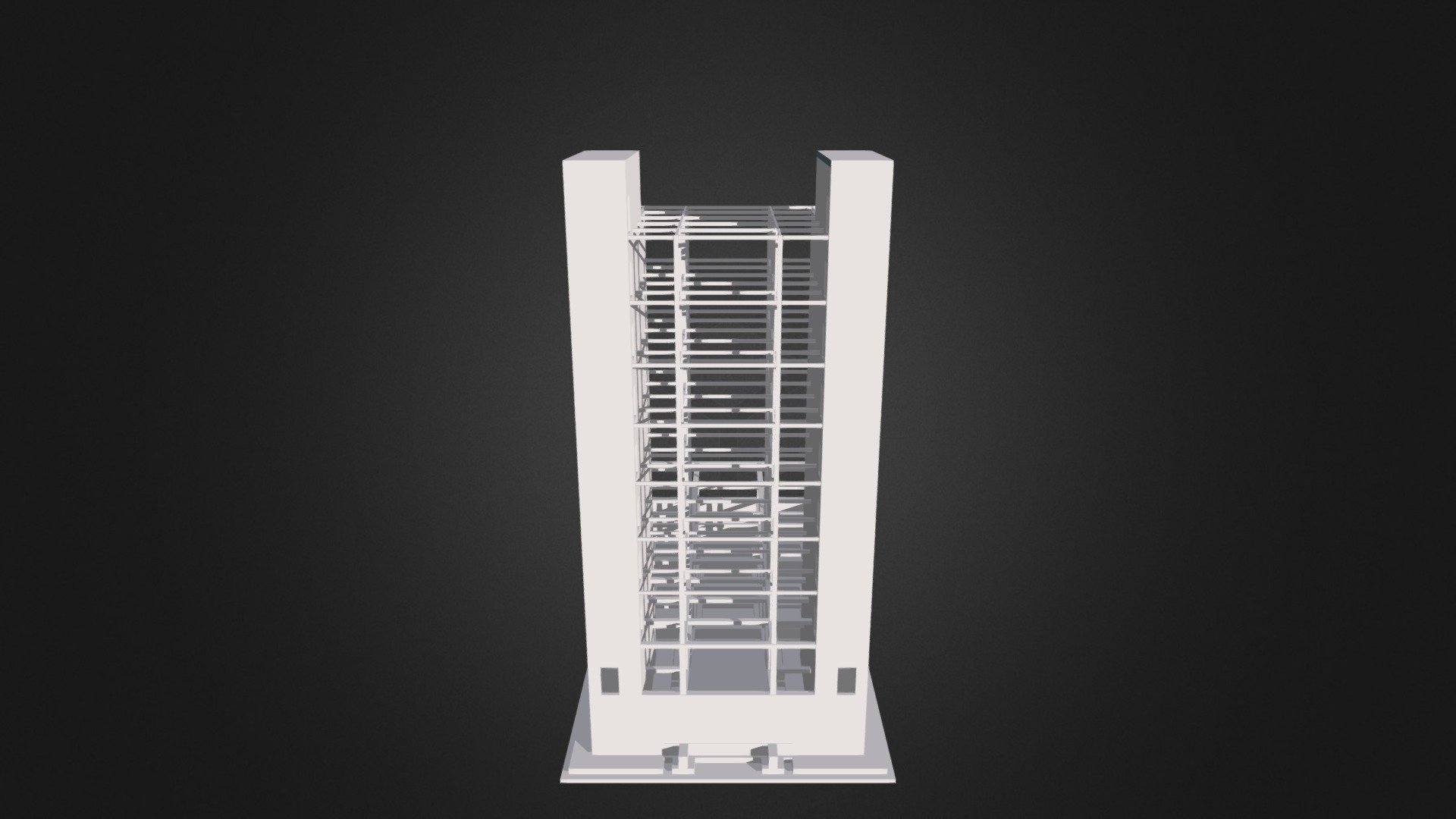 Axonometric view - 3D model by AndreaAugello [0096449] - Sketchfab