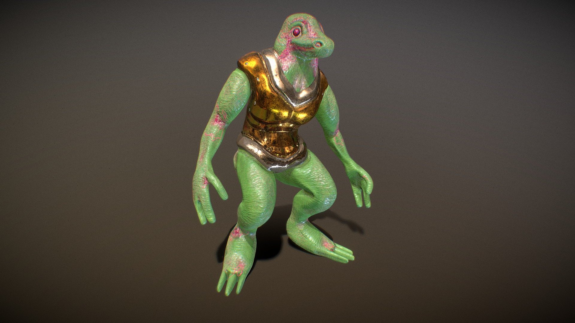 Lizardman Monster - 3D model by shet123888 [0097234] - Sketchfab