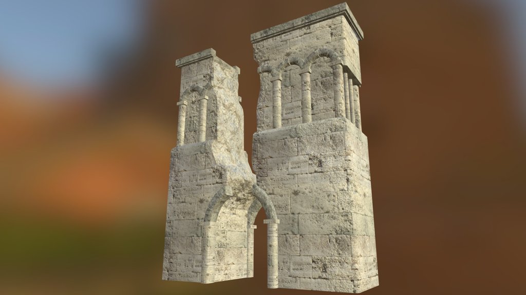 Medieval ruins - A 3D model collection by Andrei CG (@aagames) - Sketchfab