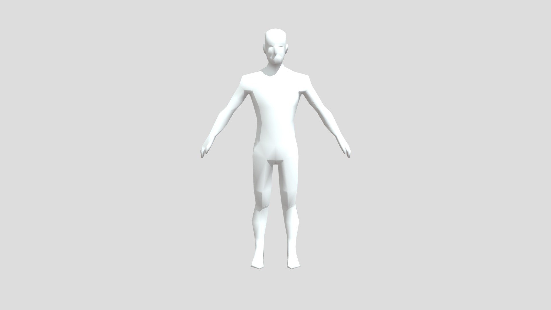 Male Base Mesh - 3D model by Jonel.Ian.Dumancas.Bulao [0097859] - Sketchfab